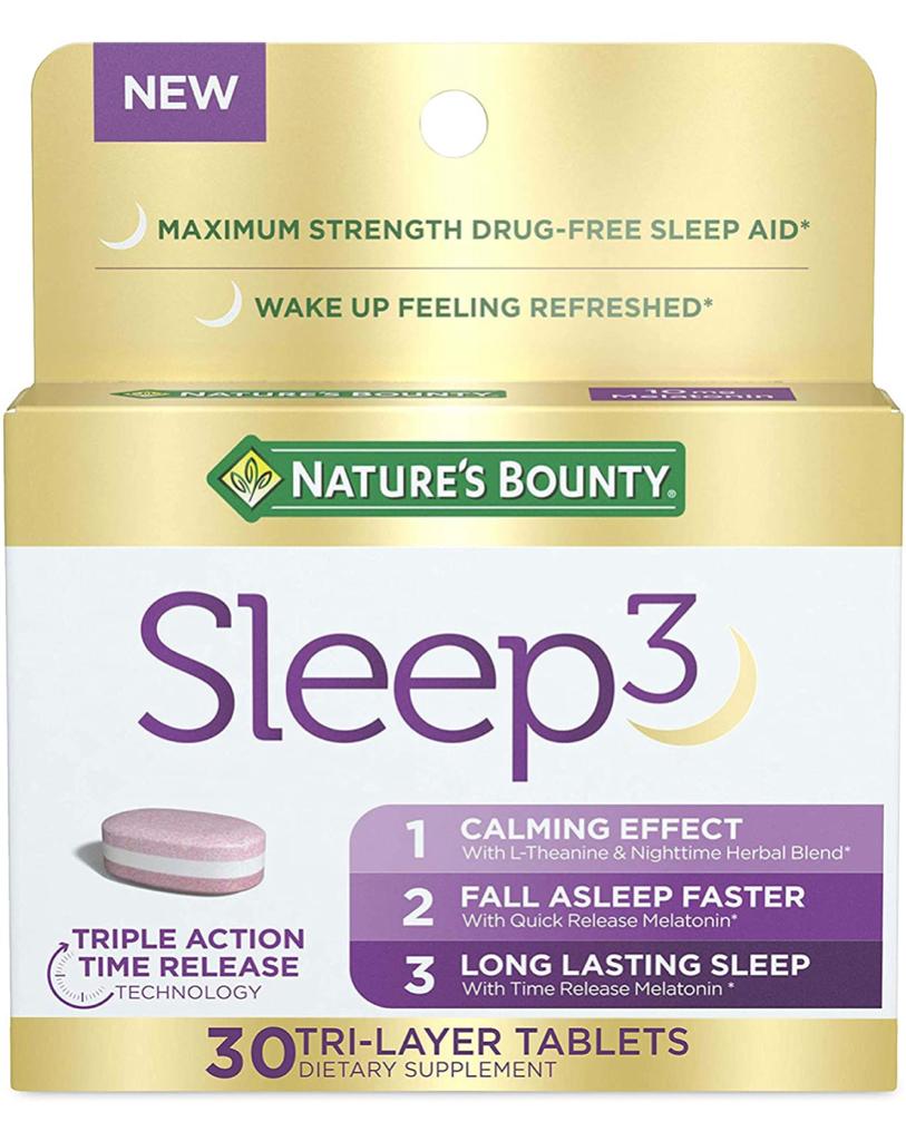 SLEEP 3 - TRI LAYER (30 PASTILLAS) - Vitamins Store