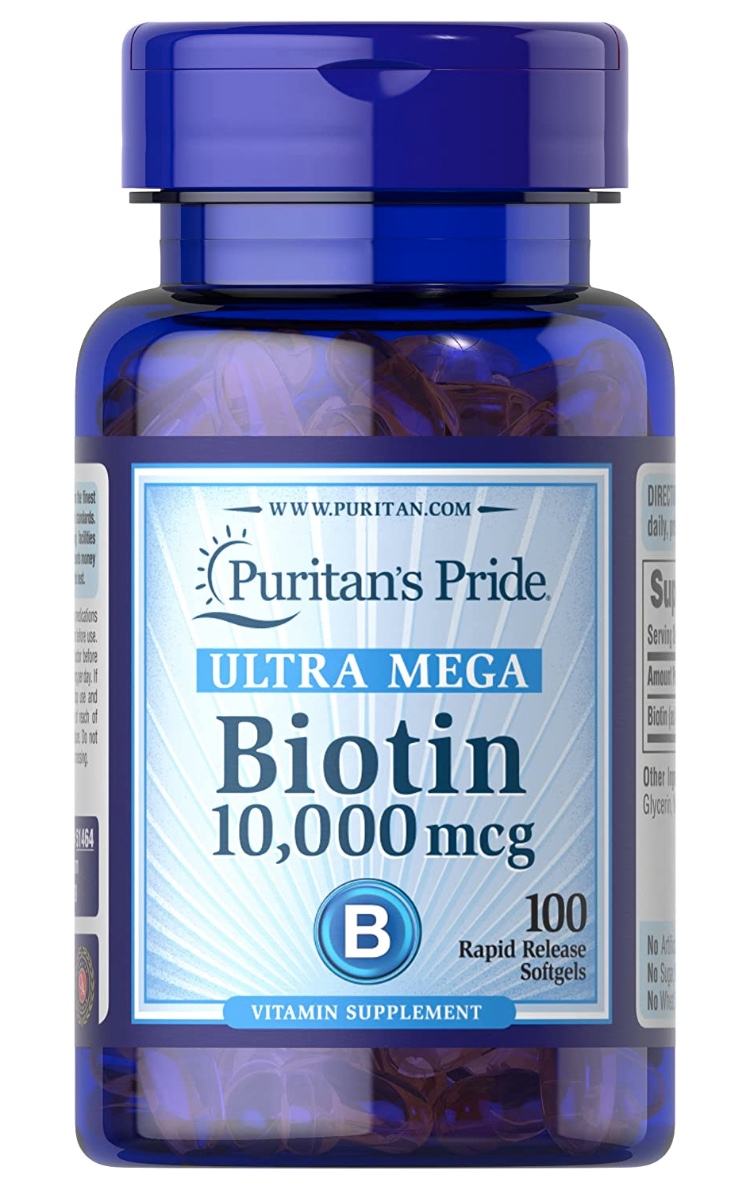 BIOTINA 10,000 MCG (100 SOFTGELS) - Vitamins Store